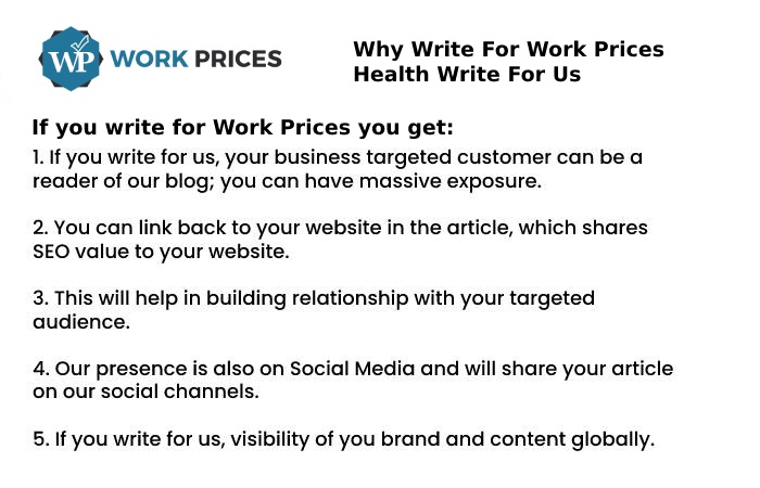 Health Write For Us – Submit and Contribute Post